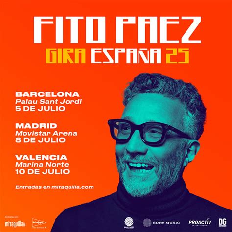 Fito Páez Anuncia Gira Española Y Estrena Single