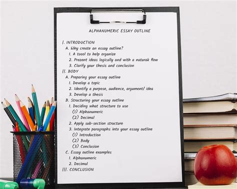 Alphanumeric Essay Outline Essay Outline Essay Essay Outline Format