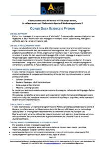 Locandina Corso Python Ites Jacopo Barozzi