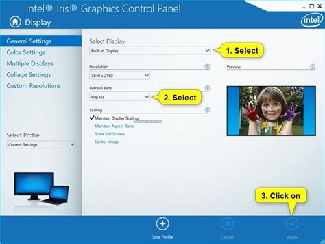 Change Screen Refresh Rate Of Display In Windows 10 Tutorials