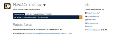 add gitlink feature to nuget packages · issue 290 · nuke build nuke · github