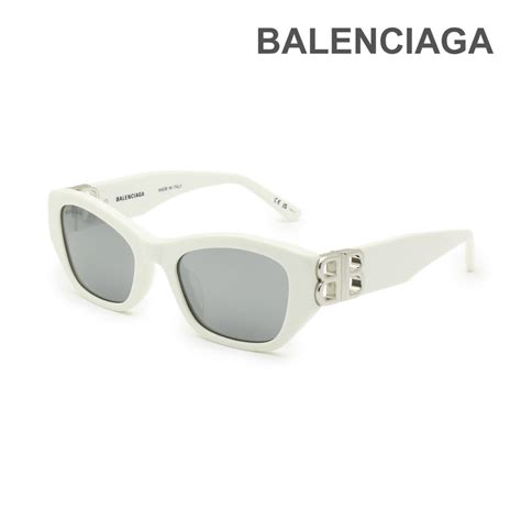 【楽天市場】【国内正規品】バレンシアガ サングラス Bb0311sk 003 ホワイト アジアンフィット レディース Balenciaga