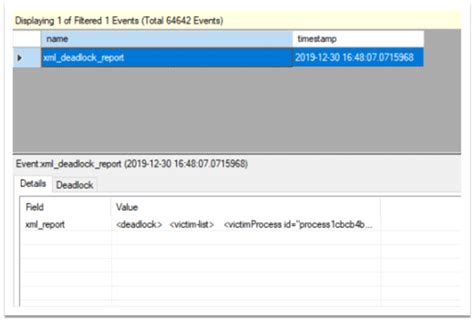 monitor deadlocks in sql server with system health extended events