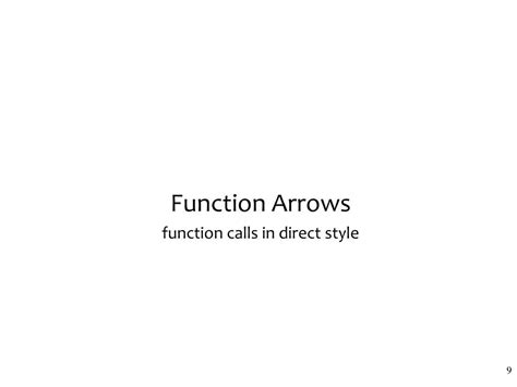 Ppt Lecture 23 Implementing Arrowlets Lifting Handlers With