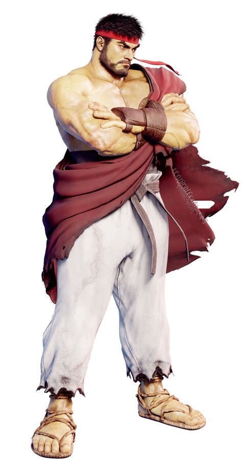 Ryu Sf6 Full Body Render By 10asian01 On Deviantart