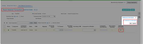 How To Enable DFF At Report Material Transaction Cloud Customer Connect