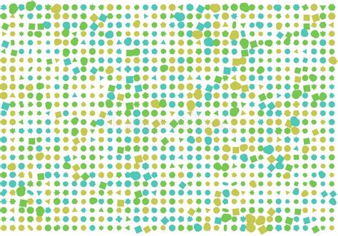 Pattern Of Shape Illustrations Background Stock Vector Illustration Of Hexagon Circles