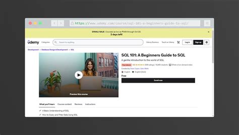 Stop Paying A Ridiculously High Price To Learn Sql Grab These Free
