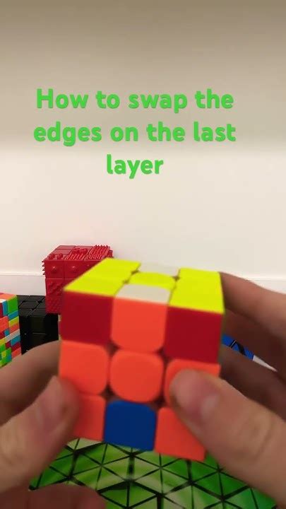 H Perm Tutorial Swapping Last Layer Edges Cubing Speedcubing 3x3