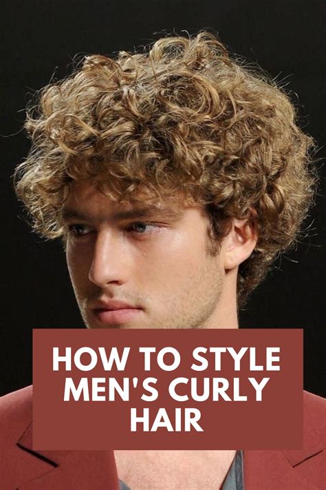 How To Style Men S Curly Hair Artofit