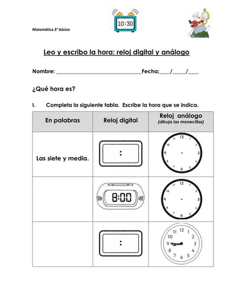 el reloj analogo digital am y pm telling time spanish 54 off