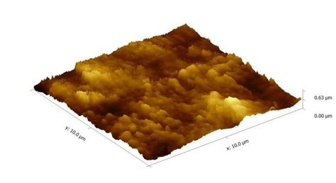Afm View Of Polyurethane Material Download Scientific Diagram