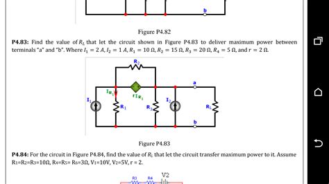 Solved Find The Value Of RL That Let The Circuit Shown In Chegg Com