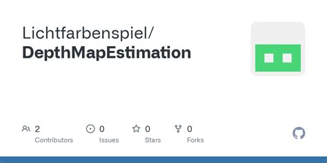 GitHub Lichtfarbenspiel DepthMapEstimation