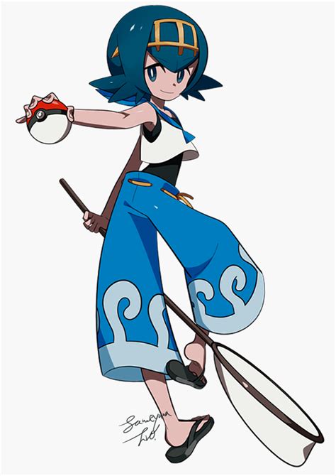 Lana Pokemon And More Drawn By Sameyama Jiro Danbooru