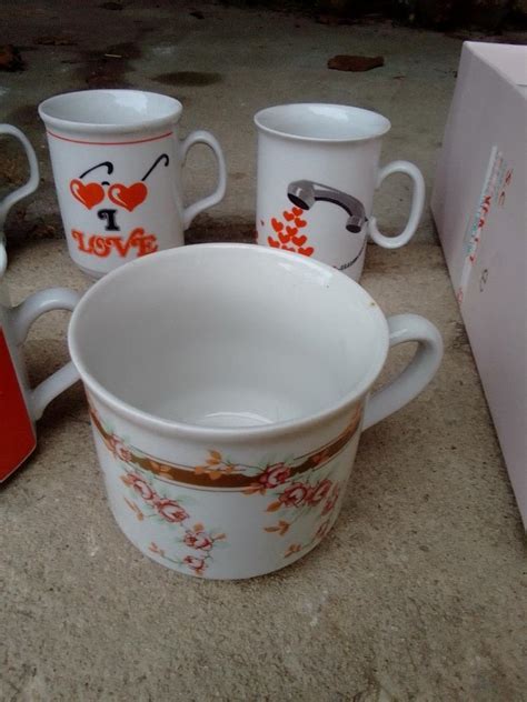 Retro Hrnek Epiag Eskoslovensk Porcel N Sada Aukro