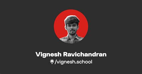 Vignesh Ravichandran Instagram Linktree