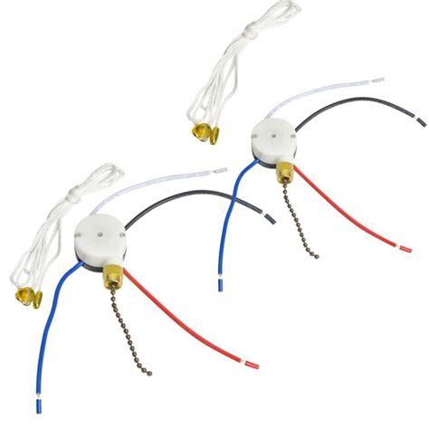 Ze 208s E89885 3 Speed 4 Wire Ceiling Fan Pull Switch Fan Lights Switch Replacement Bd