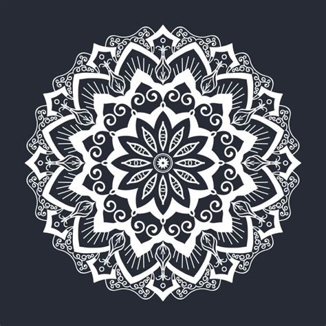만다라 패턴 흑백 장식 만다라 무늬 요약 Png 일러스트 및 벡터 에 대한 무료 다운로드 Pngtree 만다라 패턴 복고