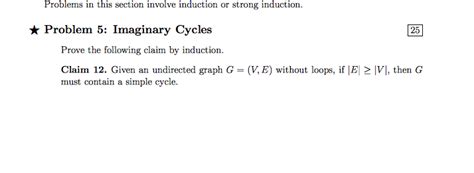 Solved Problems In This Section Involve Induction Or Strong Chegg Com