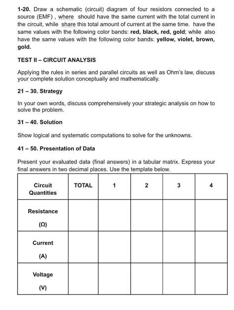 Draw A Schematic Circuit Diagram Of Four Chegg Com