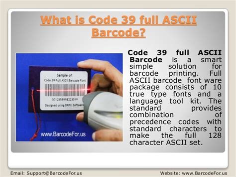 Barcode Font Code 39 Full Ascii Font Expressfasr