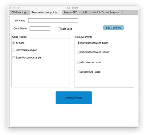 The Remove Contours Tab Download Scientific Diagram
