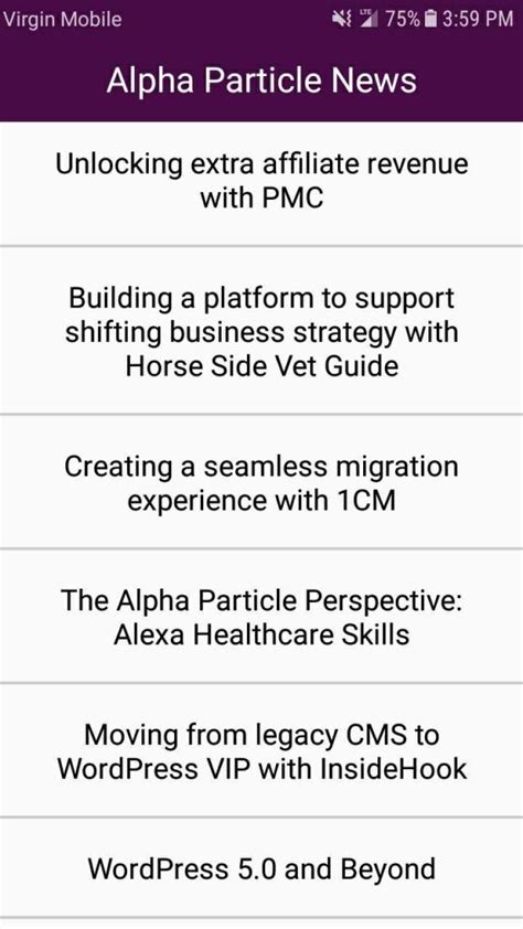 building an app prototype with react native alpha particle