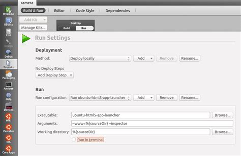 Application Development Debugging Html5 With Ubuntu Sdk Ask Ubuntu