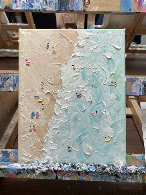 [연남동] 꾸덕꾸덕 아크릴 나이프화 원데이클래스 솜씨당