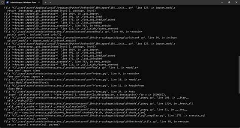 Python Unusual Occurrence In Djangos Main Thread Stack Overflow