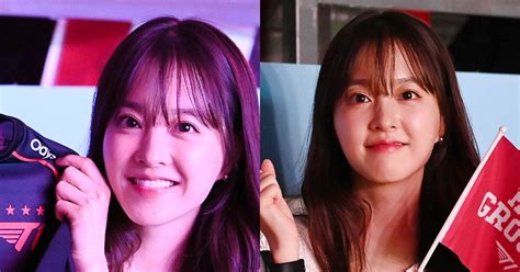 찐팬 인증 박보영 T1 홈 그라운드 경기 빛낸 뽀블리[현장뷰]