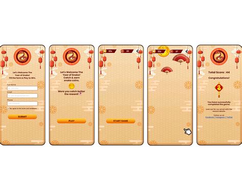 Catch The Falling Object Cny Campaign By Vouchermatic On Dribbble