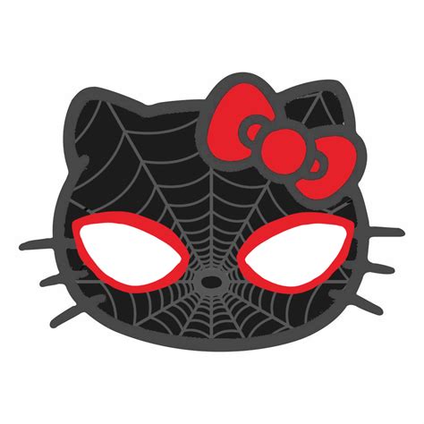 Hello Kitty Png Black And White