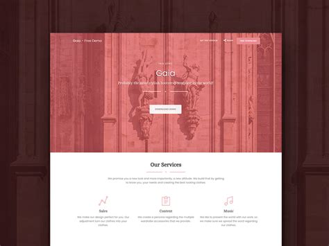 Gaia Bootstrap Template Fastcode Space