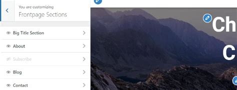 how to edit wordpress home page