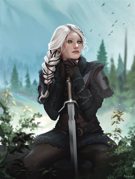 Ciri The Witcher And 1 More Drawn By Hailiiz Danbooru