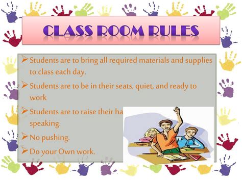 Ppt Classroom Rules And Procedures Powerpoint Presentation Free