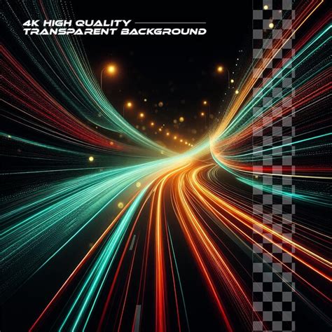 Premium Psd Abstract Light With Movement And Flickering Of Lightlight Everyday Light