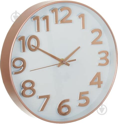 ᐉ Годинник настінний Елемент 25 4 см золотий Sensio • Краща ціна в Києві Україні • Купити в