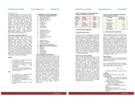 Solution An Overview On Preformulation Studies Studypool Solution An Overview On Preformulation Studies Studypool