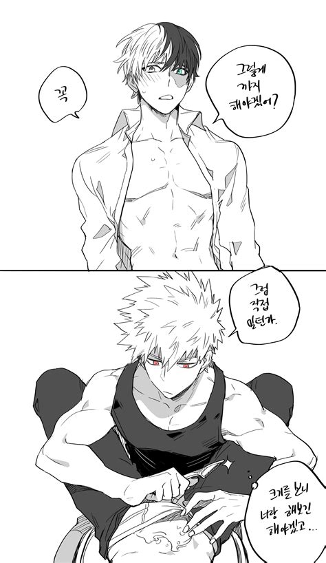 Sin On Twitter 토도로키 고추털 반반일까봐 걱정되는 기념으로 토도바쿠 V72gdr48ln Twitter