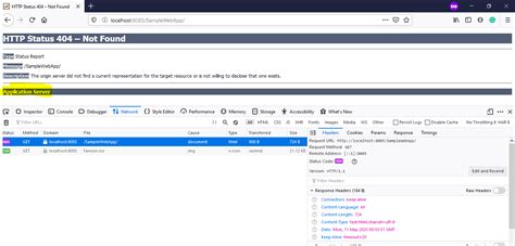 Tomcat Information Disabled In Error Page Narayana Tutorial