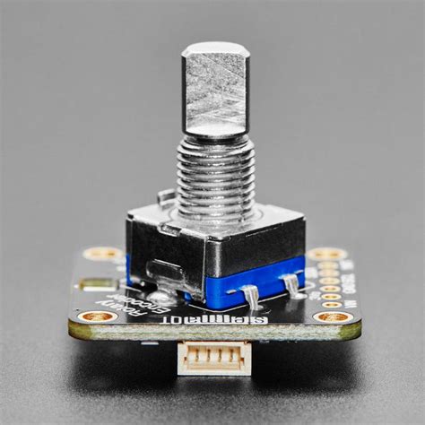 Adafruit I2c Stemma Qt Rotary Encoder Breakout With Encoder Stemma Qt Qwiic The Pi Hut