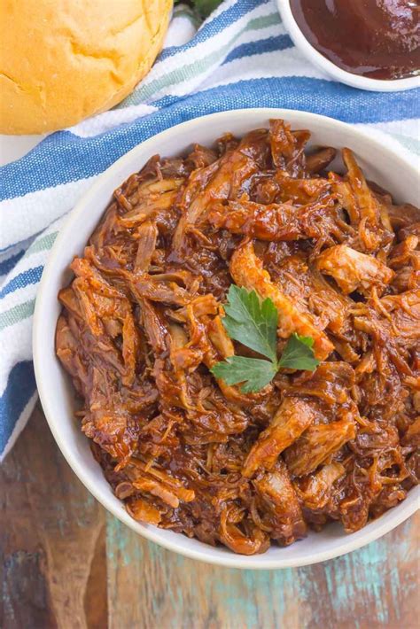 Slow Cooker Barbecue Pulled Pork Pumpkin N Spice