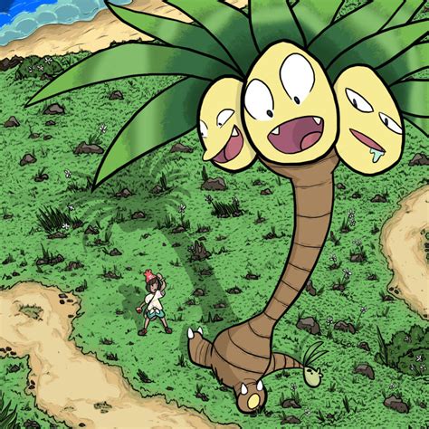Gotta Draw Em All Alolan Exeggutor By Marche Towers On Deviantart