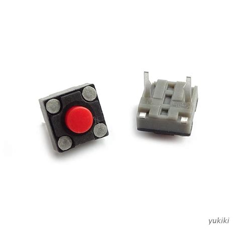 Kiki Micro Tact Switch Push Button Switches DIP Pin Tactile Momentary X X Mm Shopee