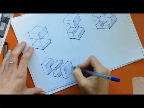 How To Draw Exploded View Drawing