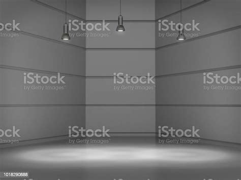 룸 디스플레이 램프와 함께 빈 제품 스탠드 받침대 빈 자리3d 렌더링 빛 0명에 대한 스톡 사진 및 기타 이미지 0명 가구