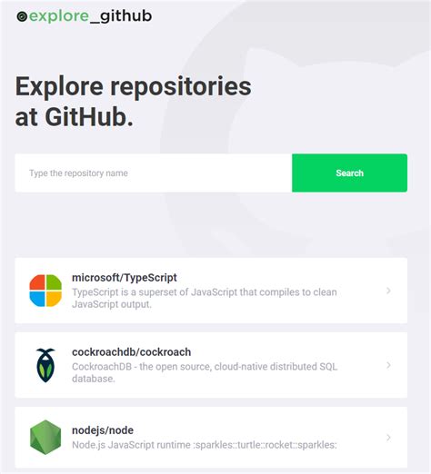 GitHub Stevescruz Explore Github Explore GitHub Search For Your